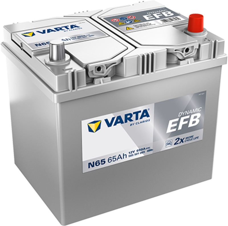 Akumulator Varta Blue Dynamic EFB 12V-65Ah (N65) | Top Start