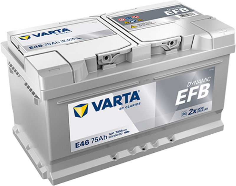 Akumulator Varta Dynamic EFB 12V-75Ah (E46) | Top Start