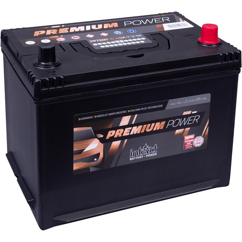 Akumulator intAct Premium-Power 12V-75Ah ASIA D+ (PP75MF-0-ASIA) | Top ...